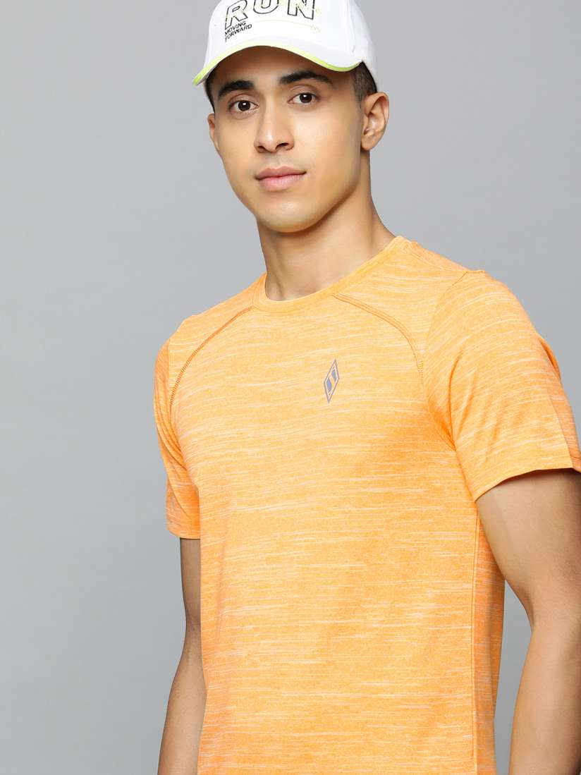 Skechers t shirt mens orange store
