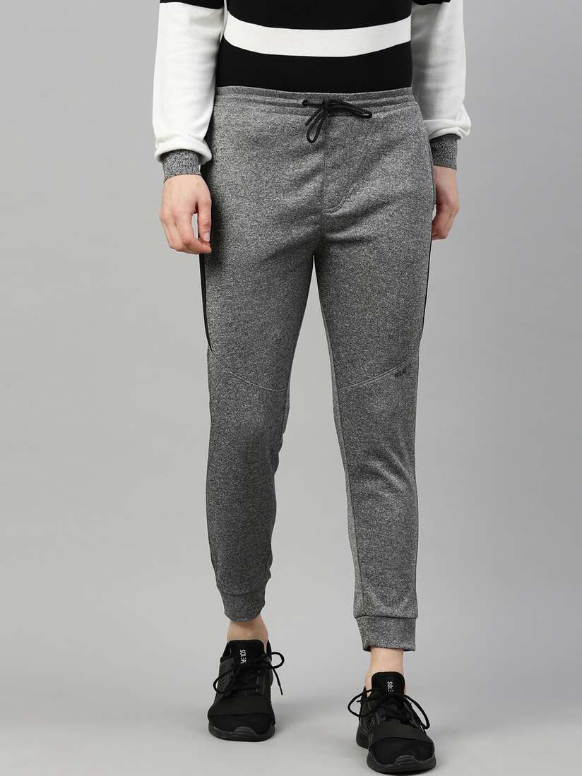 joggers with button fly