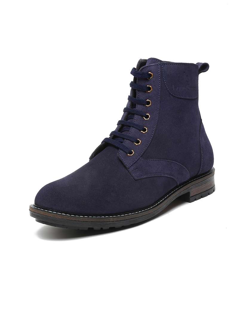 Blue Mens Boots