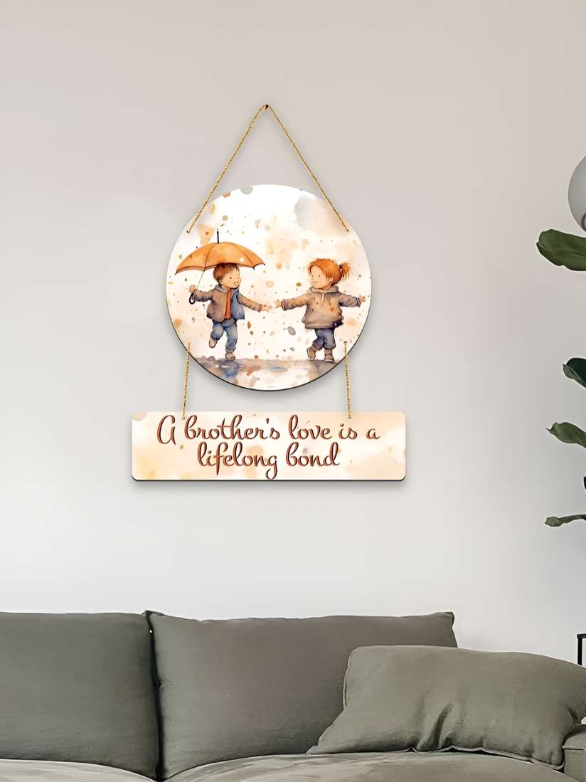 Beige Wall Quotes Alioyoit Beige Wood Framed Sign With Classic Quotes