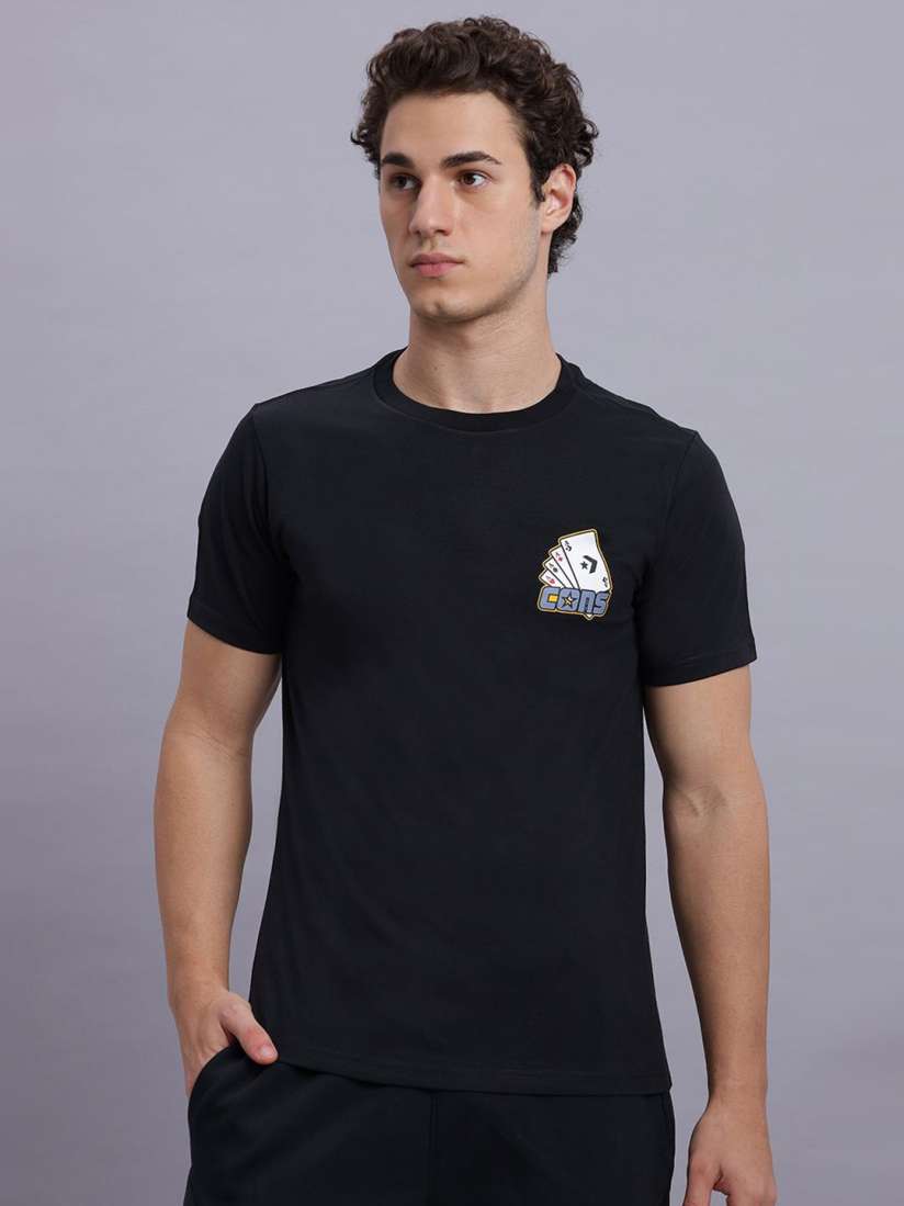Buy Converse Men CONS Card Skate T Shirt Tshirts for Men 31284704 Myntra