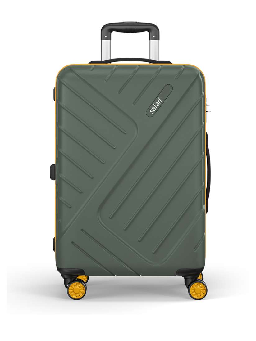Buy Safari Accent Set Of 2 Polycarbonate 8 wheel Hard Cabin Medium Trolley Suitcase Trolley Bag for Unisex 30096882 Myntra