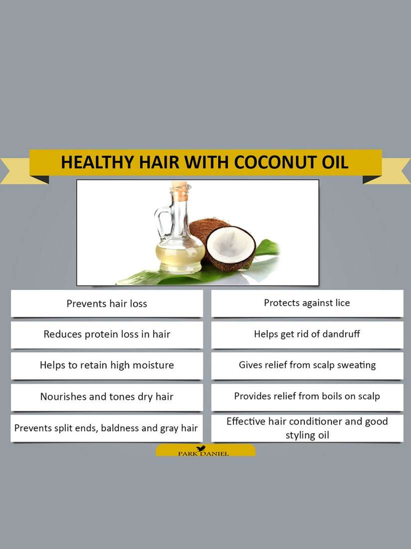 Buy Park Daniel Set Of 2 Natural Virgin Coconut With Olive Oil For Skin Hair 200 ml Each Massage Oils for Unisex 31417808 Myntra