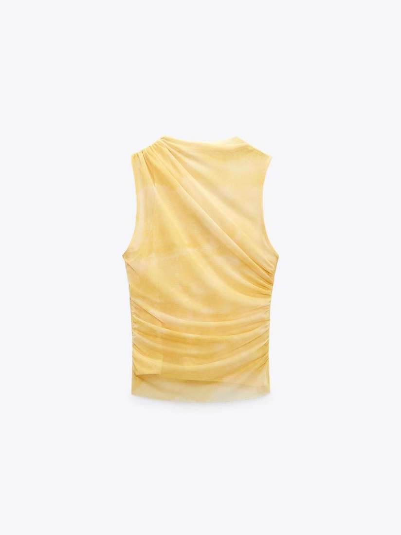Yellow Tops Zara