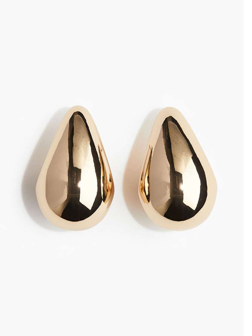 Buy H M Large Dome Earrings Earrings for Women 31001038 Myntra