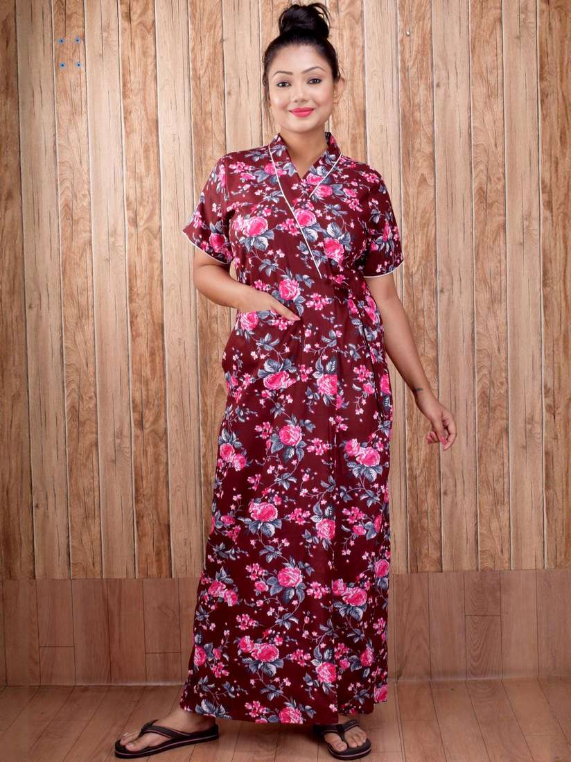 front opening nighties