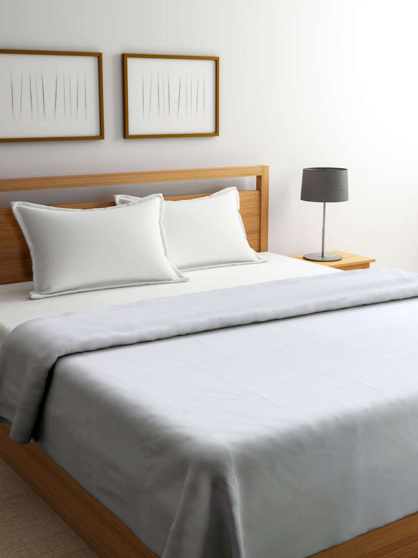 Buy BOMBAY DYEING Slumber White Microfiber Heavy Winter 110 GSM Single Bed Quilt Blankets Quilts and Dohars for Unisex 21060648 Myntra