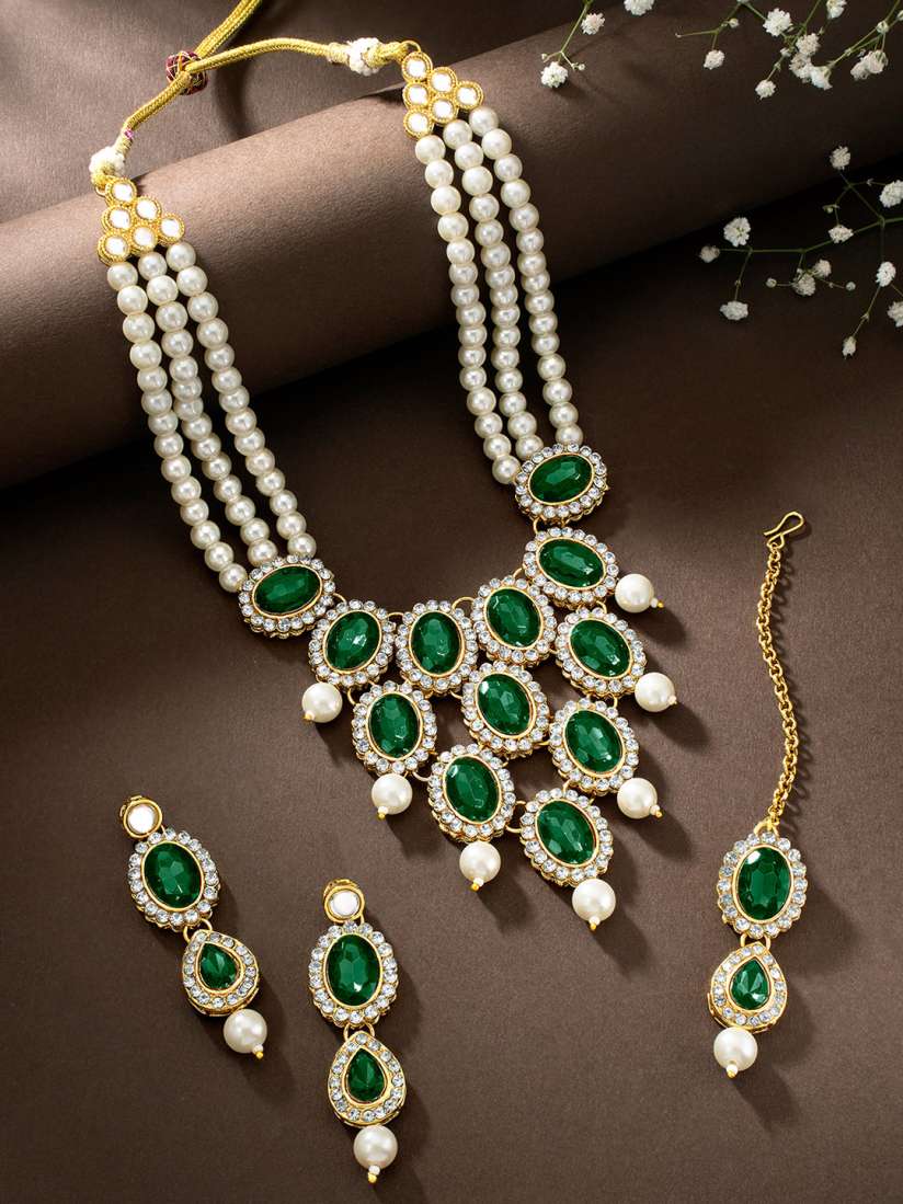 Pearl necklace myntra store