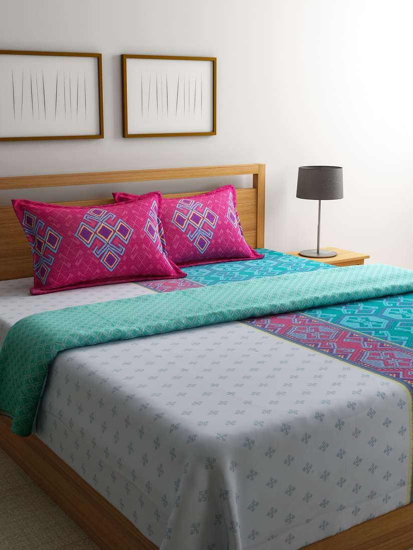 White And Turquoise Bedding Essential Queen Bedding Most Comfortable