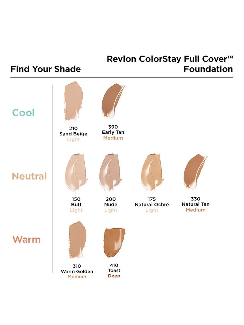 Revlon Whipped Foundation Color Chart Revlon: ColorSilk Beautiful