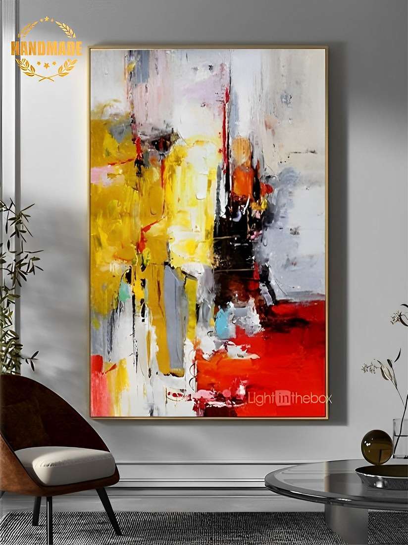 Simple Art Wall Paintings Black Modern Painting, Living Room Wall Art