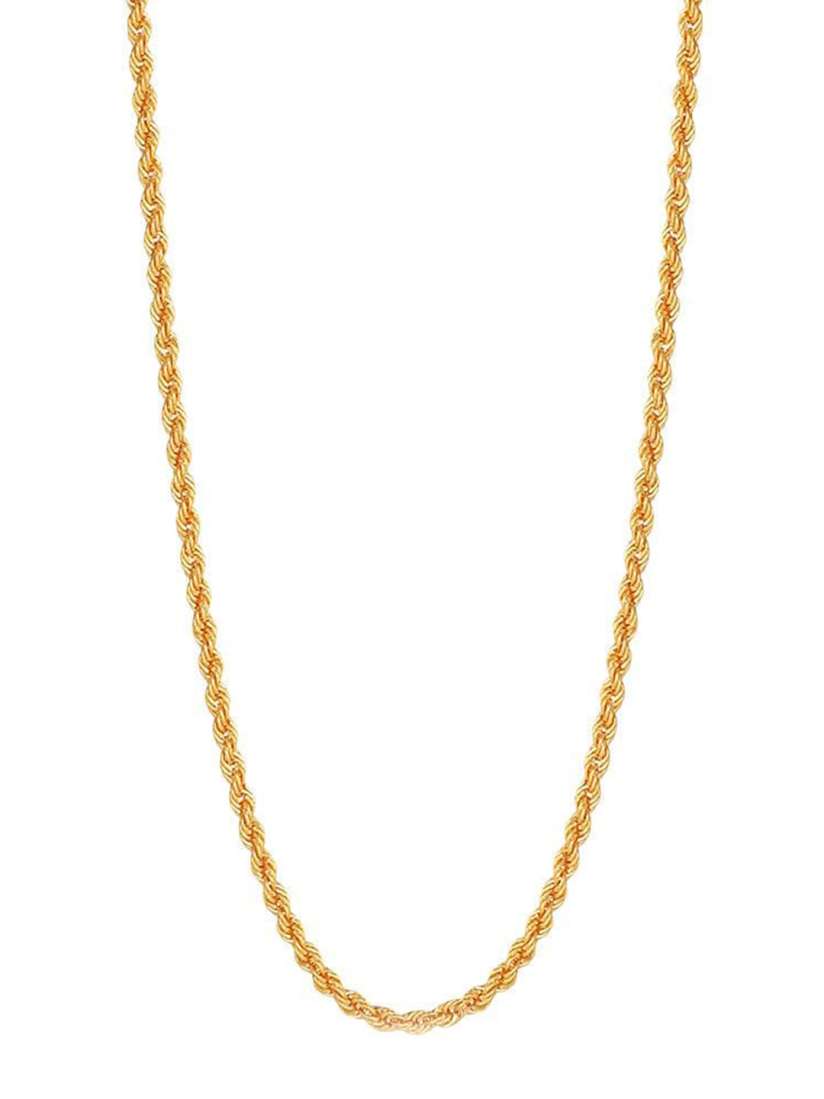 Buy CANDERE A KALYAN JEWELLERS COMPANY Men 22KT BIS Hallmark Gold Chain 3.53 g Necklace Gold for Men 22554972 Myntra