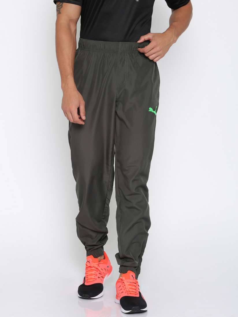 Buy Puma Charcoal Grey ESS No.1 Woven cl Track Pants Track Pants for Men 2317560 Myntra
