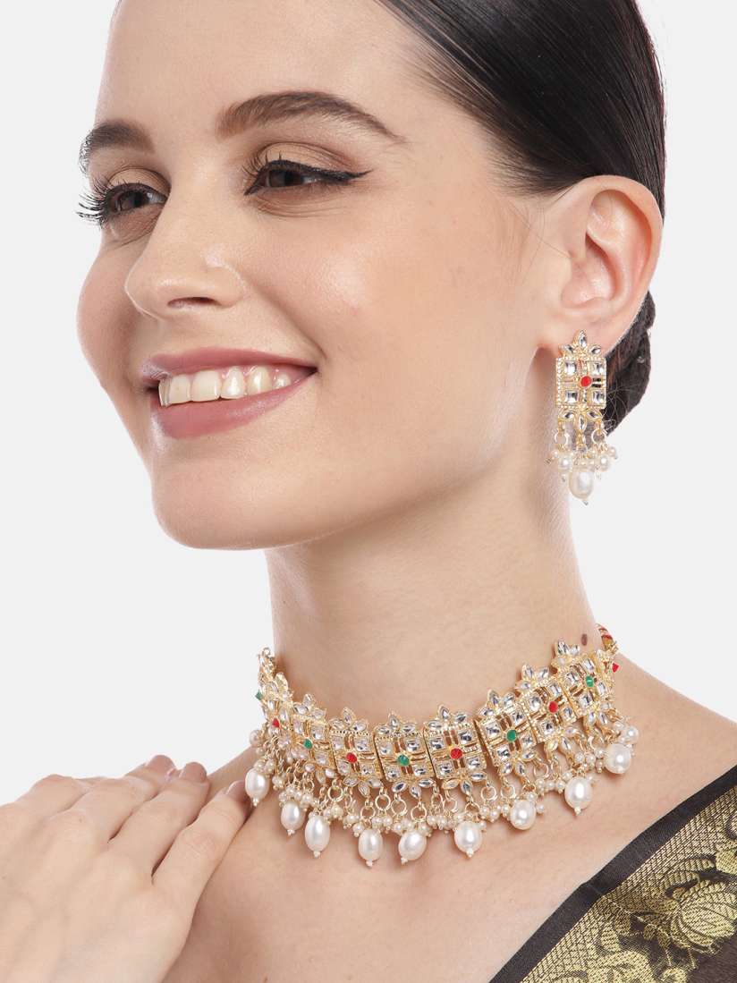 Myntra choker set store