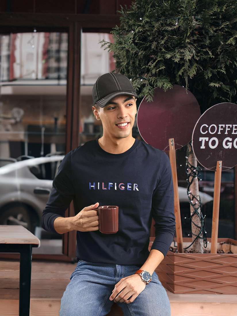 Tommy hilfiger full sleeve t shirts india store