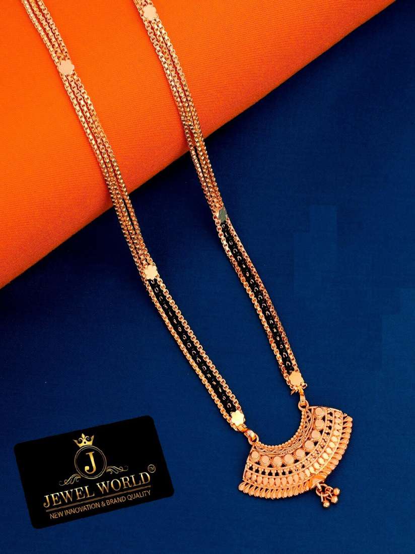 Gold mangalsutra with earrings store