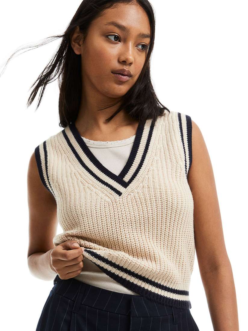 H&m knitted vest store