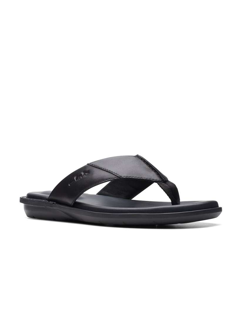 Clarks Men Leather Comfort Sandals