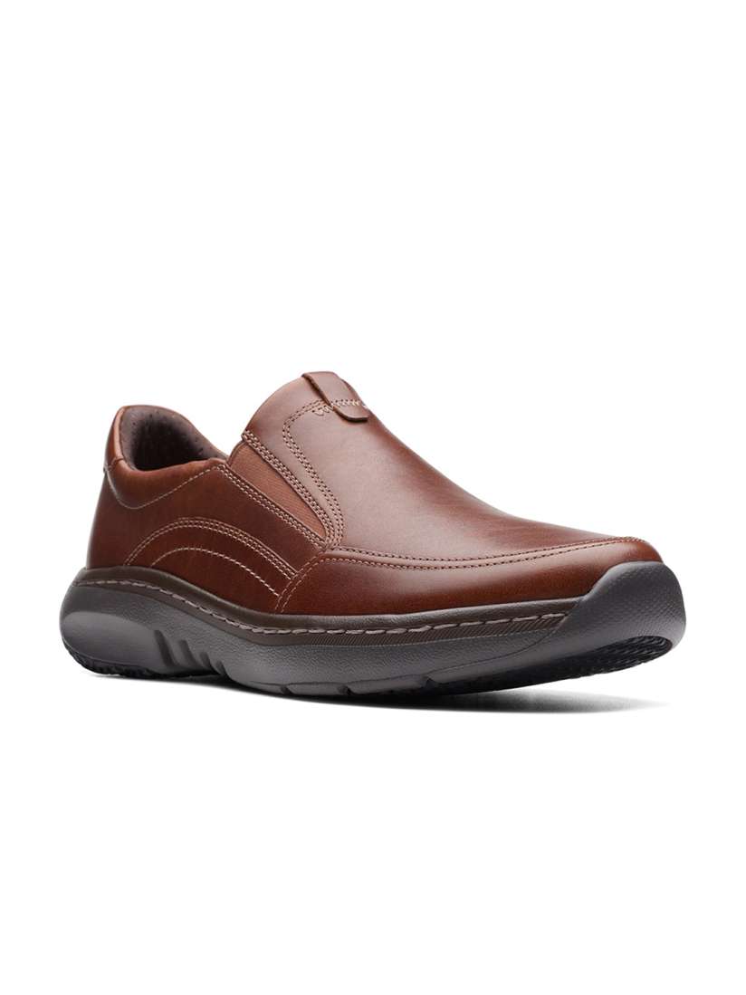 Buy Clarks Men Memory Foam Leather Slip On Sneakers Casual Shoes for Men 24483158 Myntra