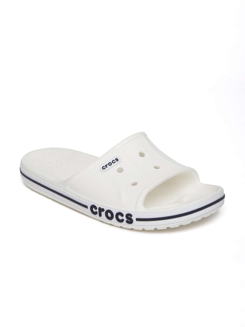 Crocs white flip flops store