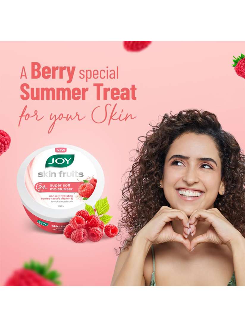 Buy JOY Skin Fruits Super Soft Moisturizer with Berries Vitamin E 300ml Body Cream and Lotion for Unisex 25687754 Myntra