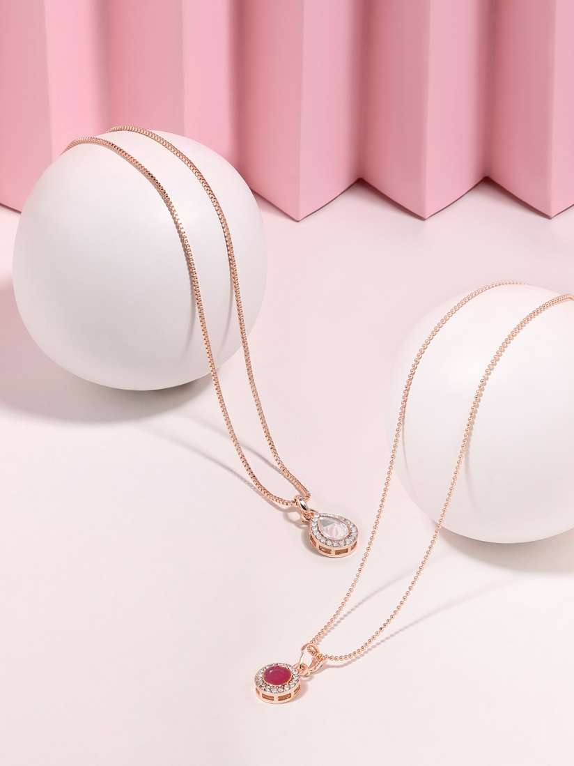 Myntra pendant set store