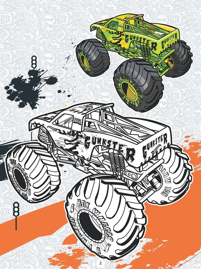 printablr monster jam coloring pages