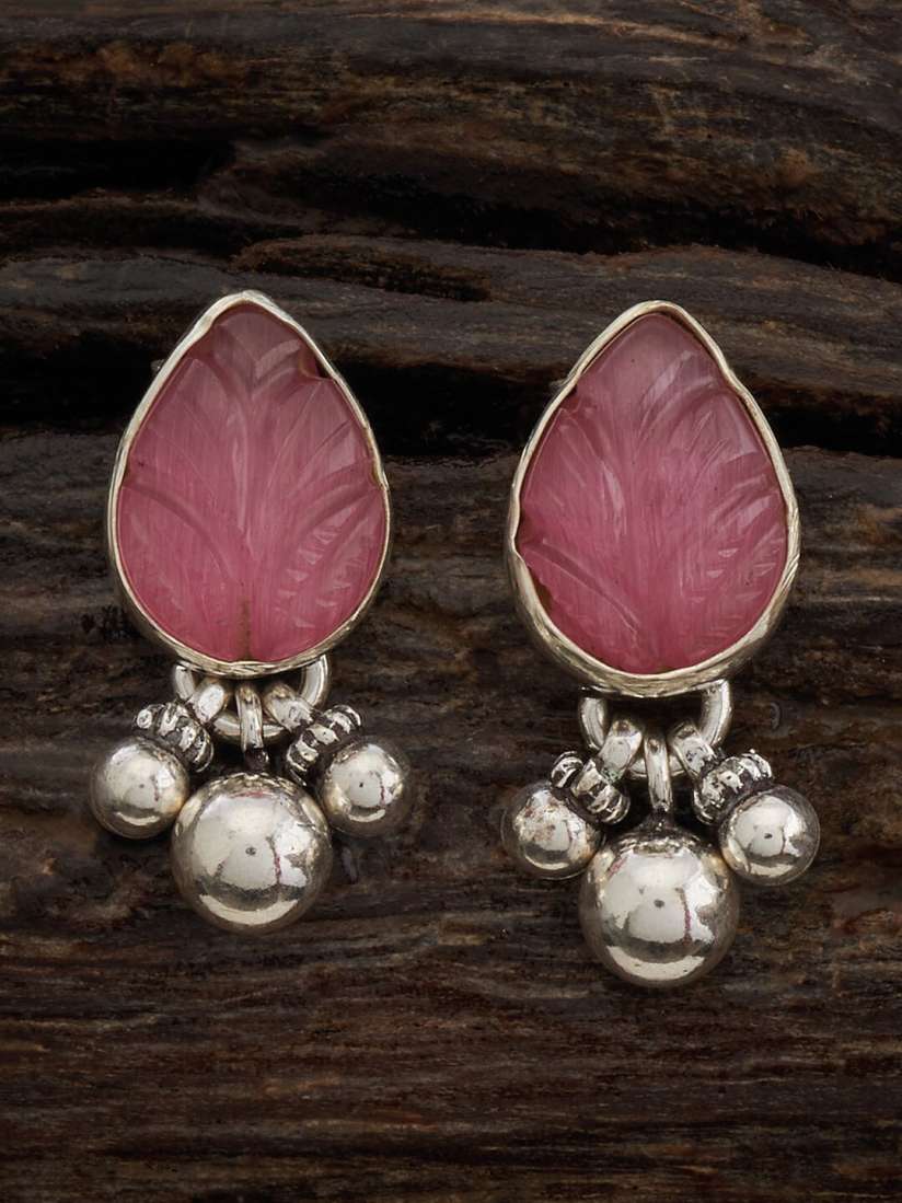 Buy Kushal s Fashion Jewellery Silver Rhodium Plated Classic Drop Earrings Earrings for Women 26126370 Myntra