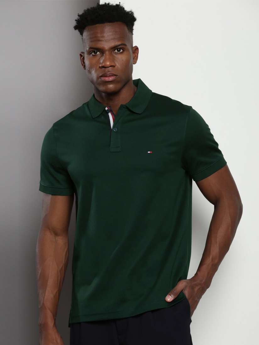 Buy Tommy Hilfiger Polo Collar T shirt Tshirts for Men 26808020 Myntra