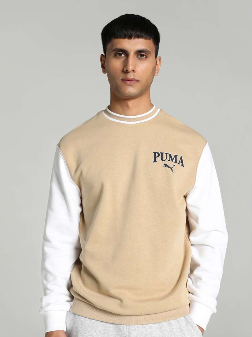 Buy Puma Colour blocked Cotton Pullover Sweatshirt Sweatshirts for Men 27633954 Myntra