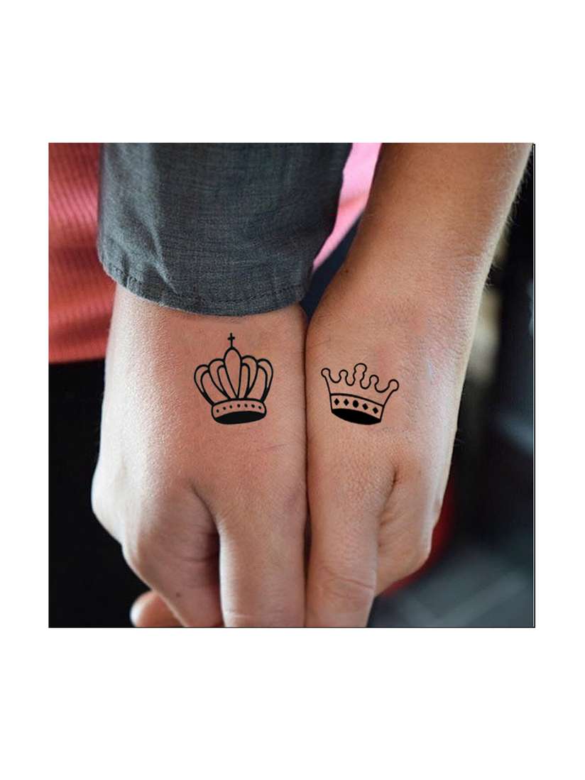 Ink Buster Tattoos Comet Busters Black And Red Lion Temporary Water