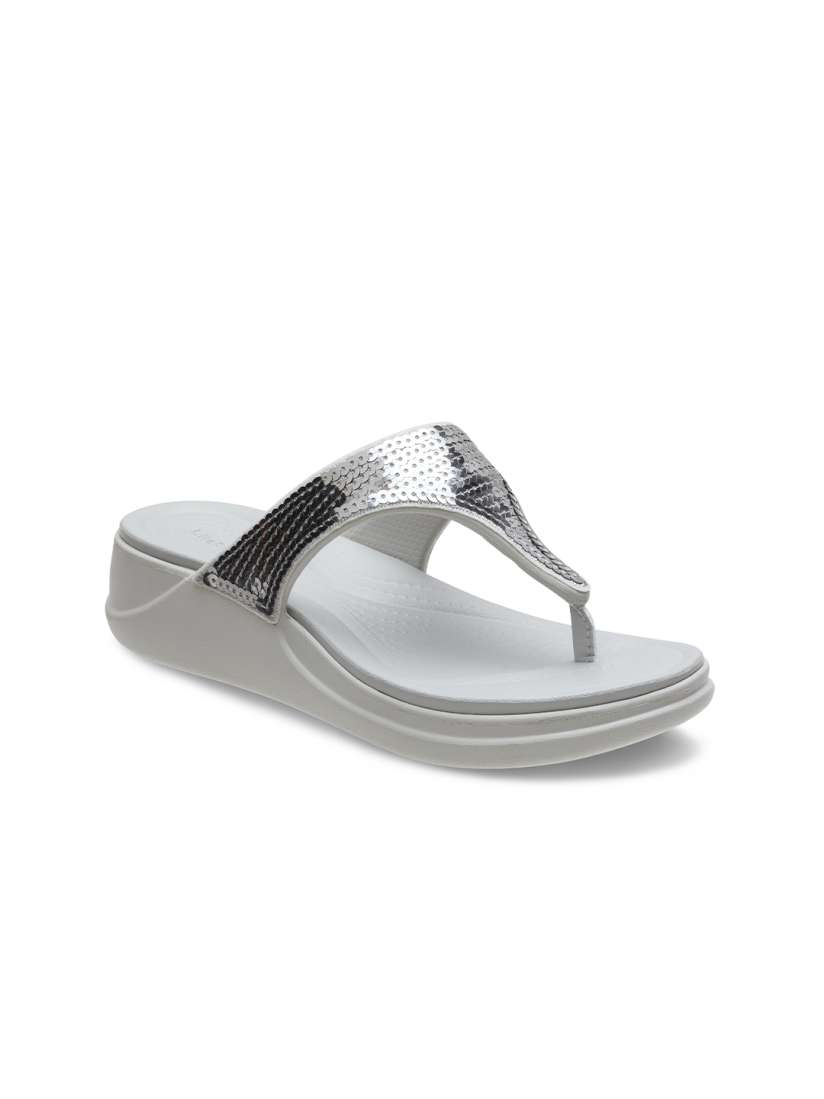 Buy Crocs Women Embellished Croslite Thong Flip Flops Flip Flops for Women 28207340 Myntra