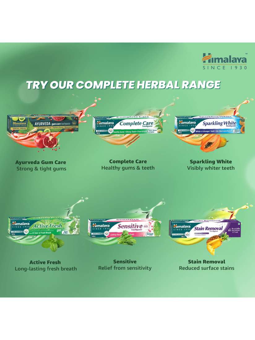 Himalaya Active Fresh Herbal fashionable Toothpaste