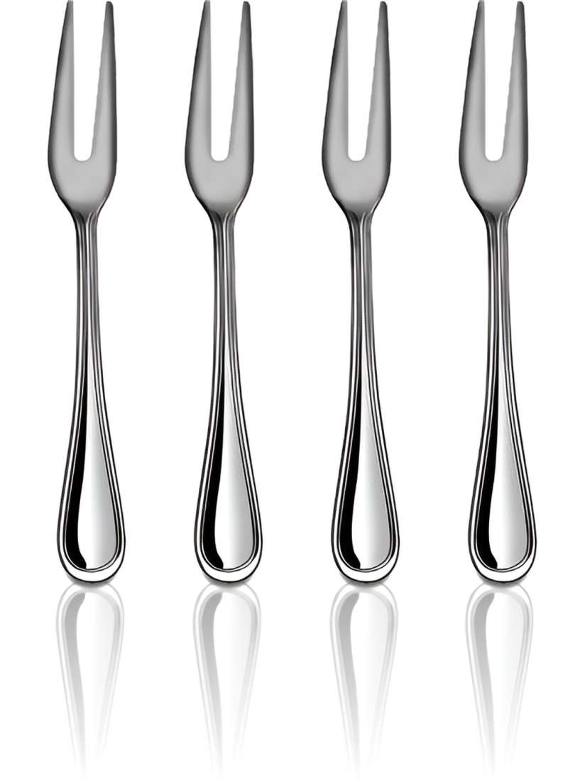 Buy Shri Sam Silver Toned 6 Pieces Stainless Steel Fruit Forks Fork for Unisex 28440590 Myntra