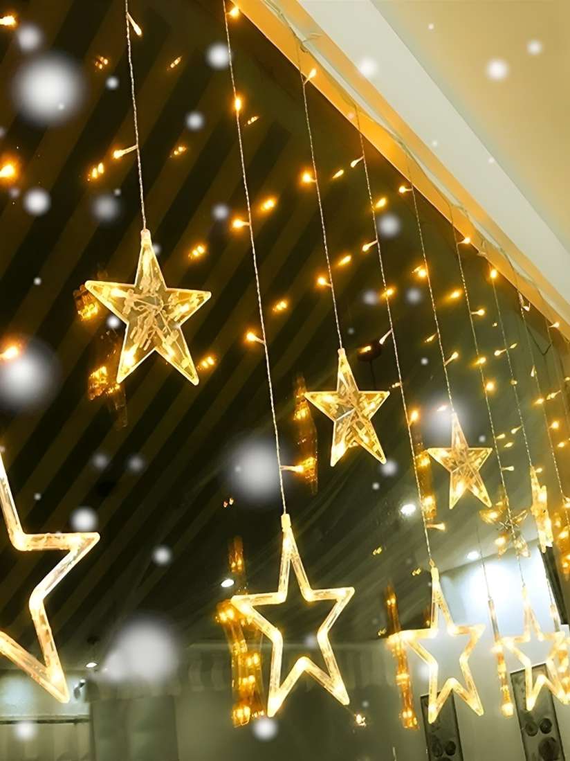 Buy SPARK WORLD Yellow Star Shaped String Light String Lights for Unisex 29691046 Myntra