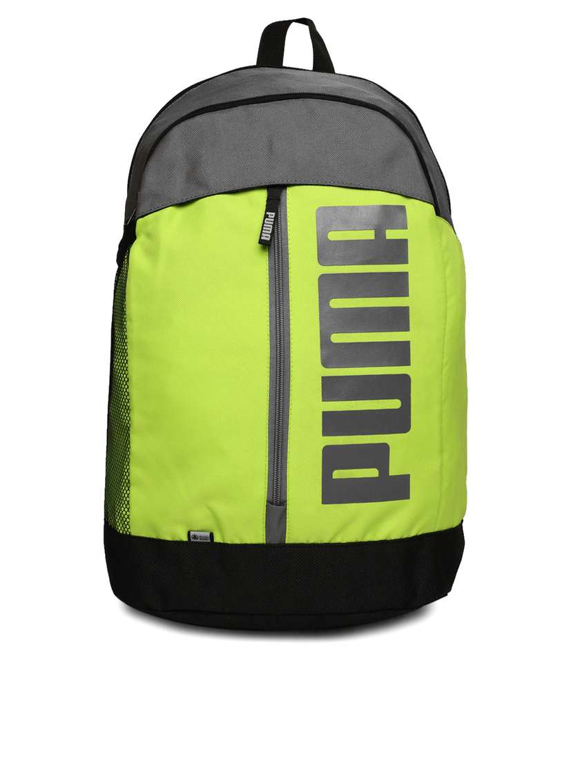 Neon Green Puma Backpack Puma PHASE Rucksack Turquoise Surf/light