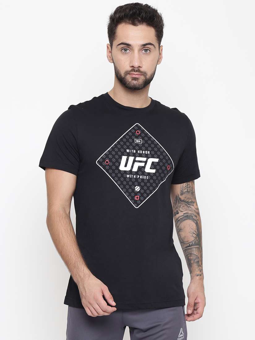 Ufc Reebok Gear For Sale Buy Reebok Olive Green UFAN TRIBLND Printed