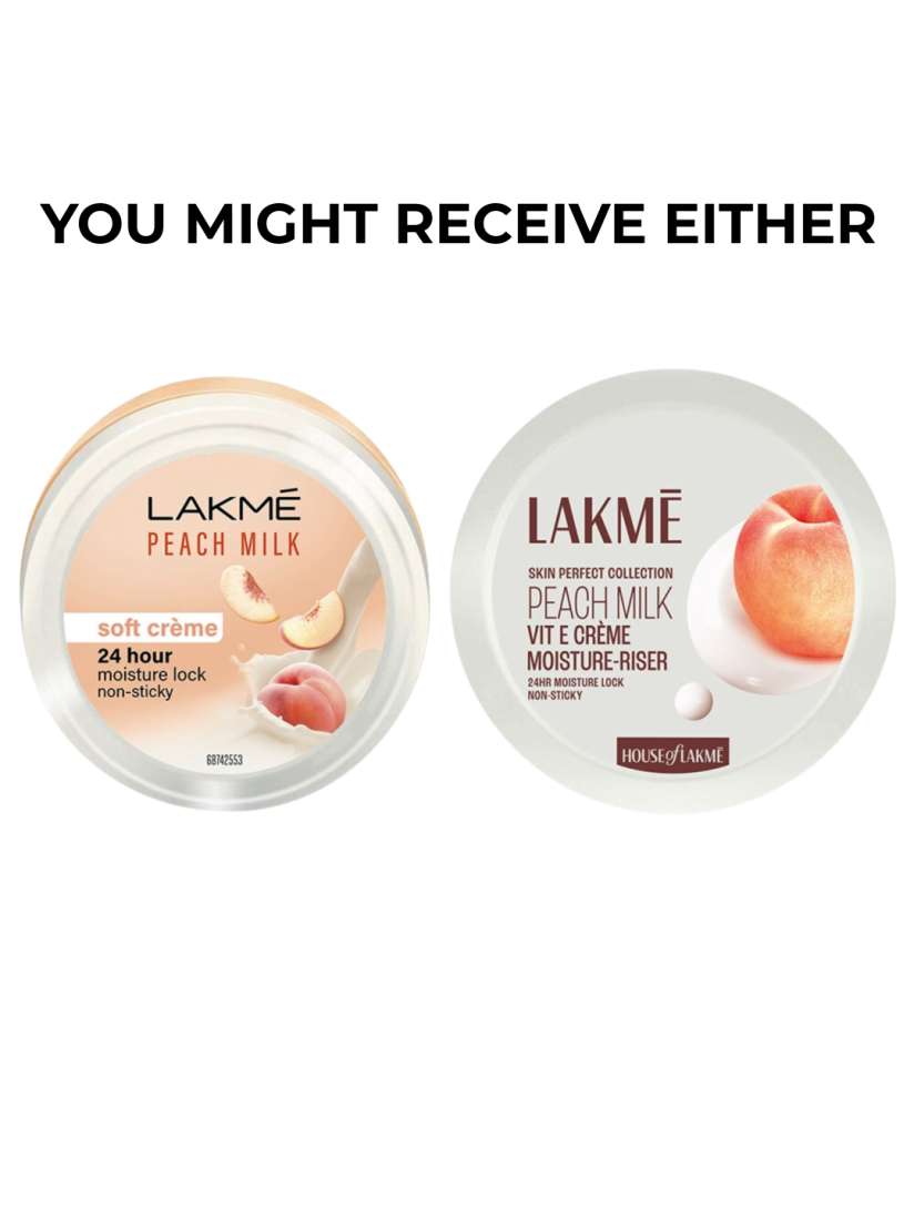 Lakme peach milk cream store