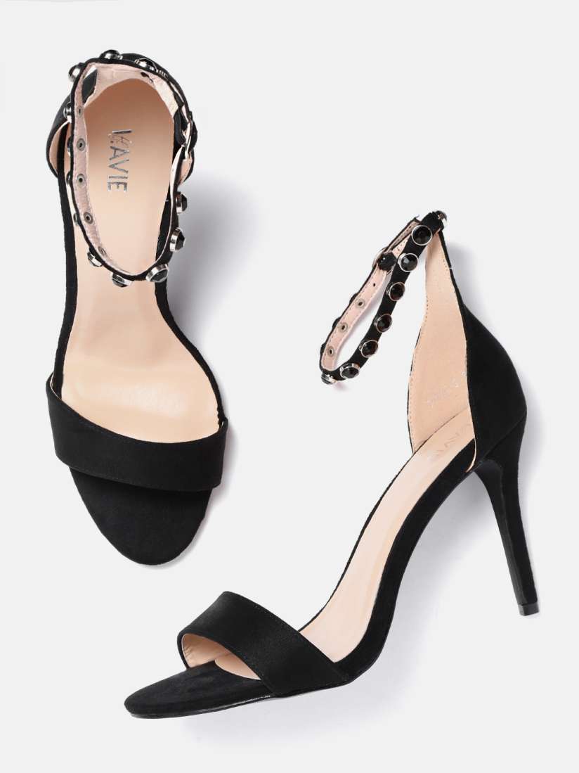 Buy Lavie Women Black Solid Heels Heels for Women 9686951 Myntra