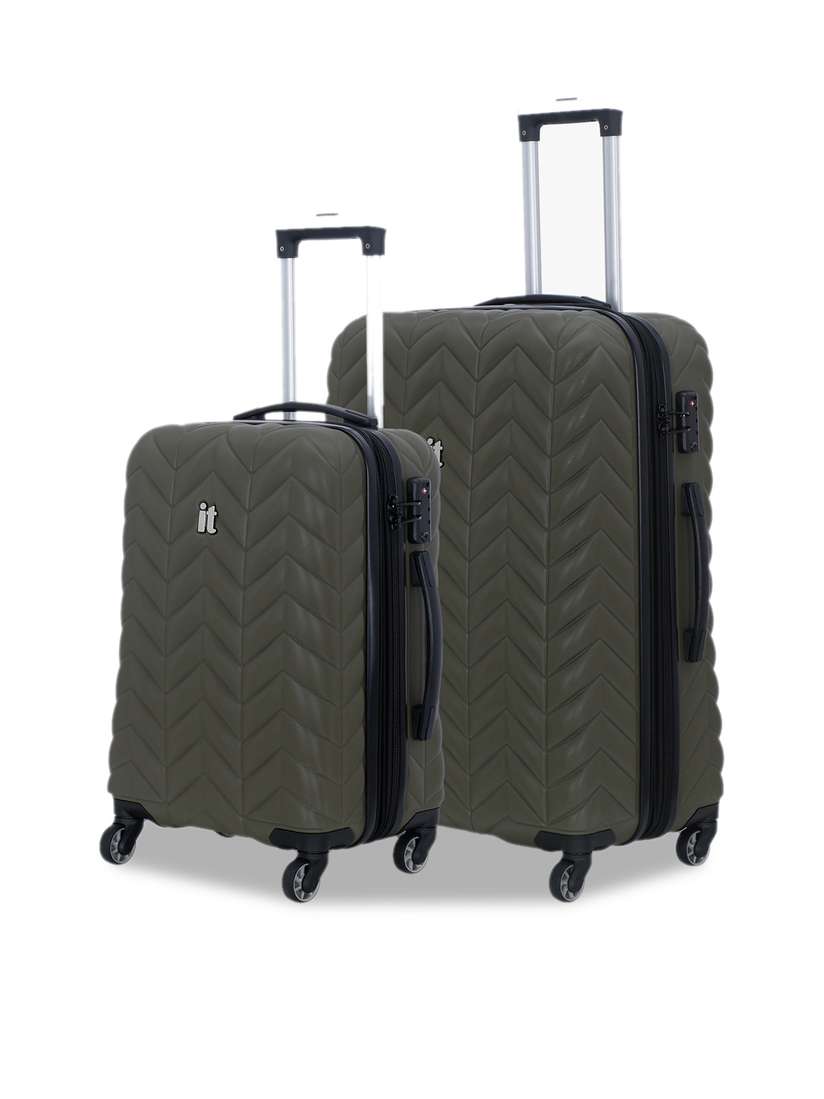 chevron suitcase