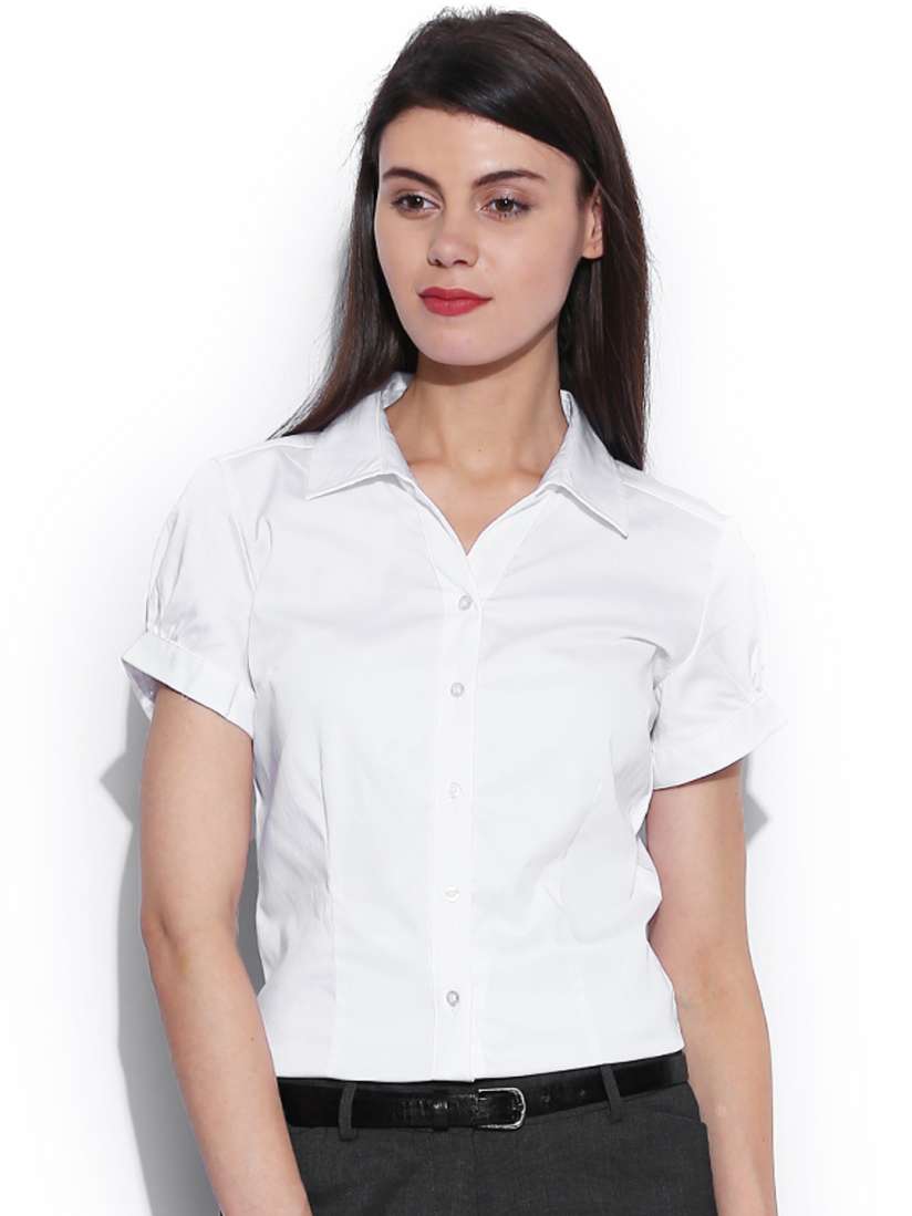Allen solly white shirt store