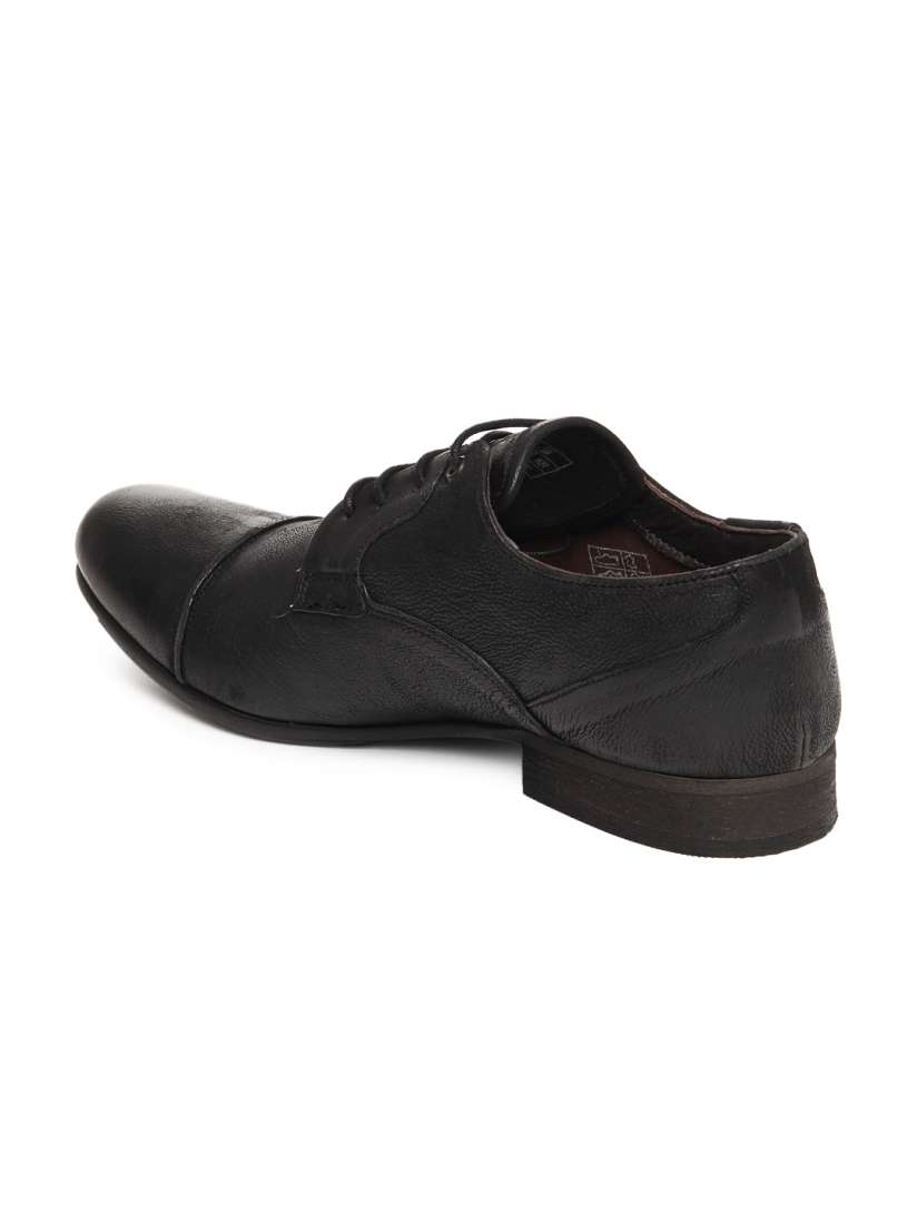 Buy Levis Men Black Leather Semi Formal Shoes Formal Shoes for Men 167164 Myntra
