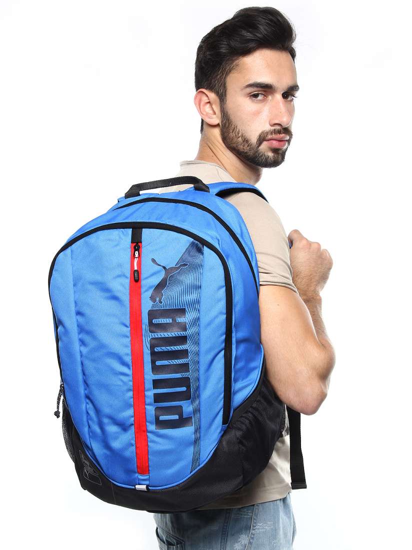 Puma unisex blue deck backpack store