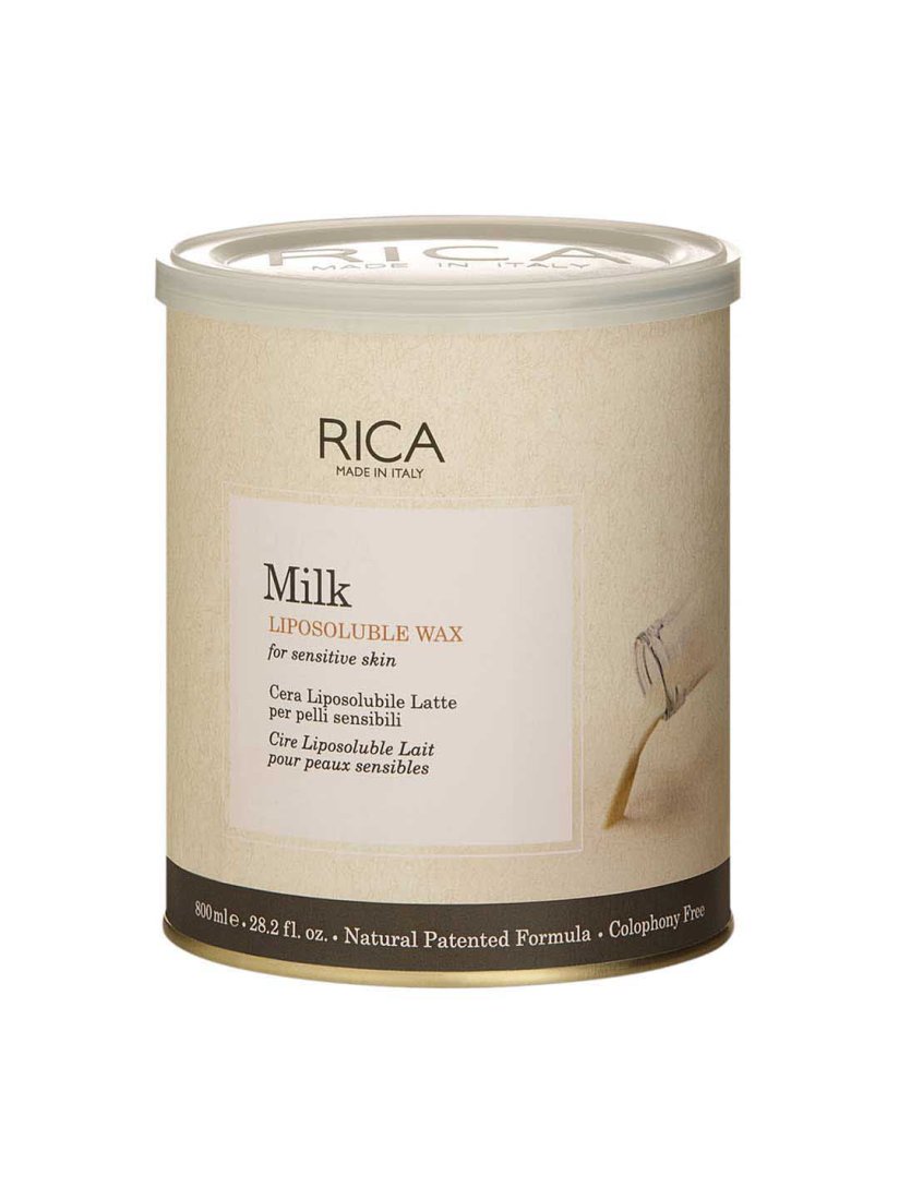 Buy RICA Milk Liposoluble Wax for Sensitive Skin 800 ml Body Wax and Essentials for Unisex 784197 Myntra